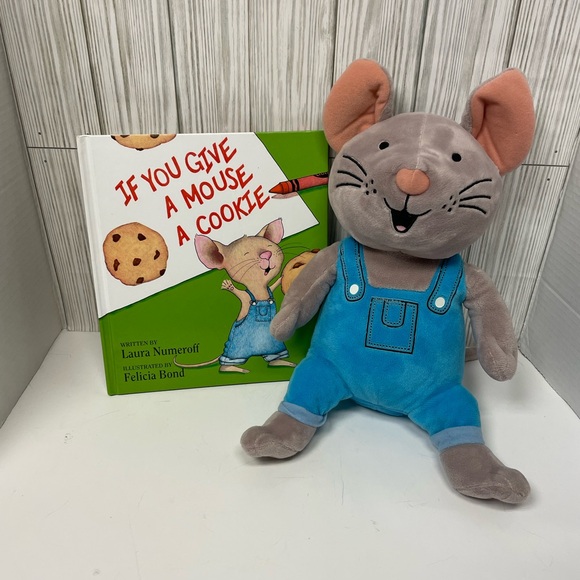 Kohl S Cares Toys If You Give A Mouse A Cookie Plush Toy And Book